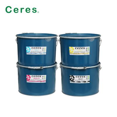 China Solvent Based CMYK Web Coldset Offset Printing Ink for Newspaper in 15kg Iron Barrel for sale