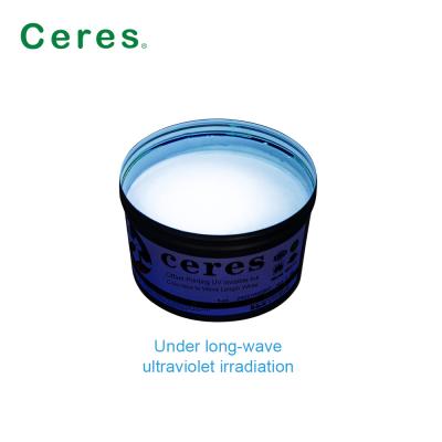 China Colorless to White UV Flexo Printing UV Invisible Ink for Special Effects Printing for sale