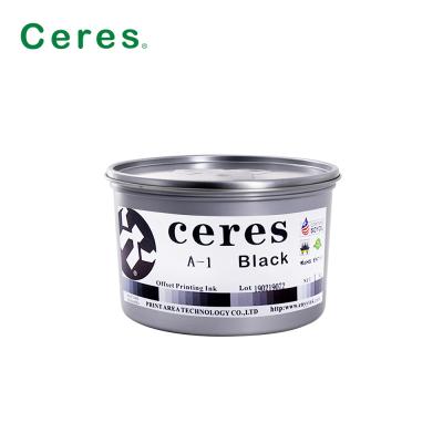Cina Inchiostro per stampa offset a base di soia Ceres A-1 non tossico, lucido, durata 2 anni, per colori CMYK in vendita