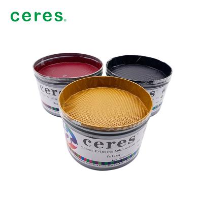 중국 180-220도 전사 온도 오프셋 인쇄용 마젠타 승화 잉크, 작은 색상 차이를 위한 70-110그램 용지 사용 판매용