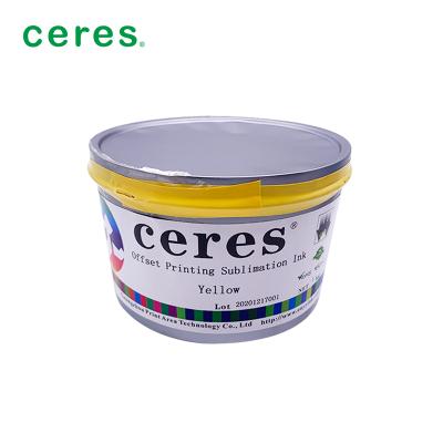 중국 180-220도 전사 온도 오프셋 인쇄용 마젠타 승화 잉크, 작은 색상 차이를 위한 70-110그램 용지 사용 판매용