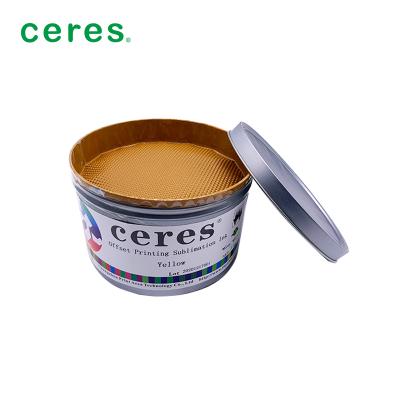 China Magenta-sublimatie-inkt voor offsetprinten met klein kleurverschil Goede reproductibiliteit en 4 kleuren machine geschiktheid Te koop