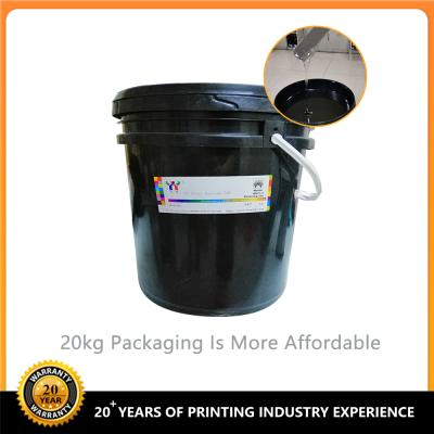 Cina Inchiostro a solvente per vernice lucida offset YT-660 con durata di conservazione di 18 mesi in barattolo da 2,5 kg per finitura carta lucida in vendita