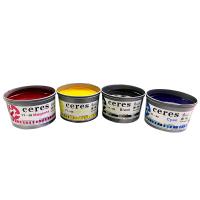 China High Gloss Fast Drying Offset Printing Ink CMYK Ceres Solvent Based Printing Inks for sale