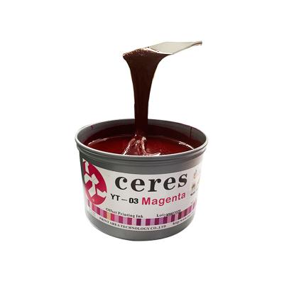 China High Gloss Fast Drying Offset Printing Ink CMYK Ceres Solvent Based Printing Inks for sale