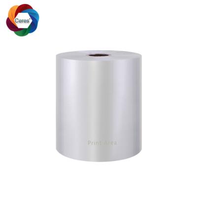 China Matt Hot Stamping Film 25mic Glossy Books Bopp Thermal Lamination Film for sale