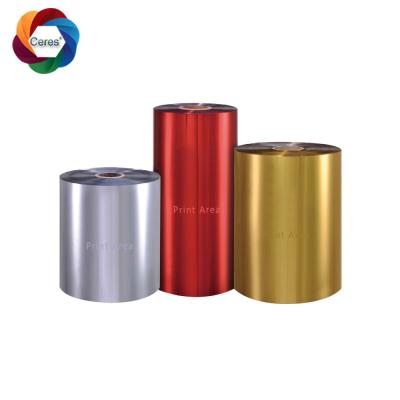 China Matt Hot Stamping Film 25mic Glossy Books Bopp Thermal Lamination Film for sale