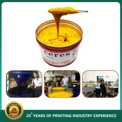 China Offset UV Letterpress Printing Ink MSDS Offset Press Ink Solvent Base for sale