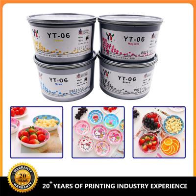 China CMYK Melamine Hochtemperaturfarbe Offsetdruck auf Lösungsmittelbasis 1kg Dosen zu verkaufen