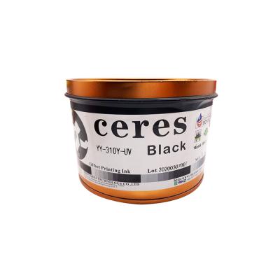 China 1 Kg Can Uv Offset Printing Ink CMYK Reflex Blue Spot Color Ink Solvent Based for sale