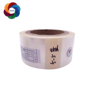 China PET 27 Mic Hot Stamping Film Uv Invisible Ink Blue Bopp Paper Lamination Film for sale