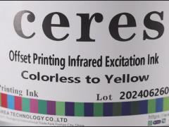 Offset Infrared Excitation Ink Yellow And Green Color