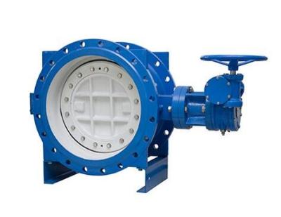 China Double Flange Butterfly Valve for sale