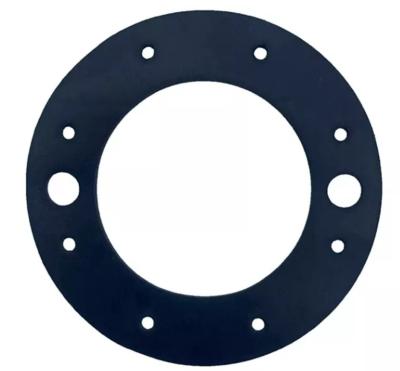 China PTFE Rubber Flange Gasket Pharmaceutical Food Chemical  Cladding for sale