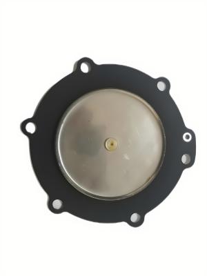 China Diafragma de válvula solenoide preta ou personalizada para alta taxa de fluxo na cena de uso de equipamentos de precipitadores à venda