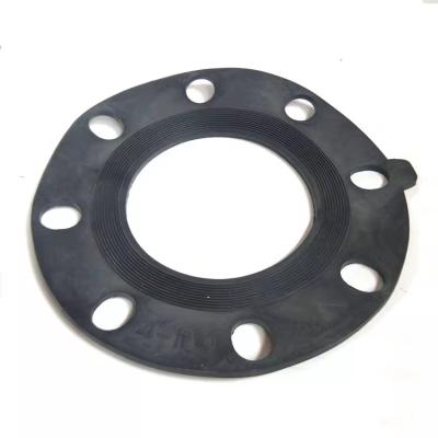 China High Temperature Resistance and Compression Set 25% Rubber Flange Gasket for Industrial for sale