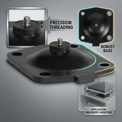 China Typically Black Or Custom Colors Diaphragm Barrier Temperature According To The Material Sealing Element Suitable For Harsh Environments for sale