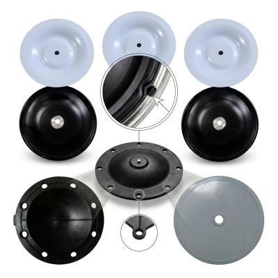 China Polyurethane PU Abrasion Resistant Valve Rubber Diaphragm Slurry Mining High Wear Life 90A for sale
