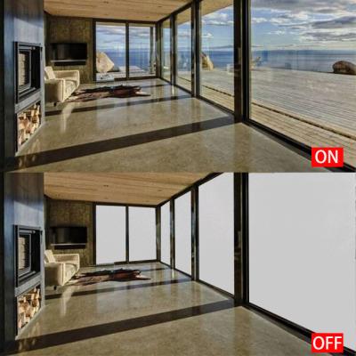 China Magische Verwisselbare het Smart Glassfilm Zelfklevende 10mm van PDLC for sale