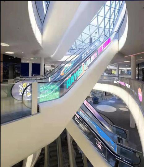 Transparent Self Adhesive LED Display Film Ultra-Thin Video Wall Digital Signage Billboard TV