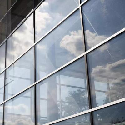 China Laag ijzer gehard drievoudig gelamineerd glasplaten voor het bouwen van muur 6,38 mm 10,38 mm Te koop