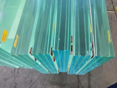 China 3 de laag maakte Gelamineerde Glasbladen voor de Bouw van Dikte 48.04mm aan Te koop
