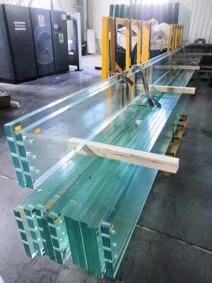 China 3 de laag maakte Gelamineerde Glasbladen voor de Bouw van Dikte 48.04mm aan Te koop
