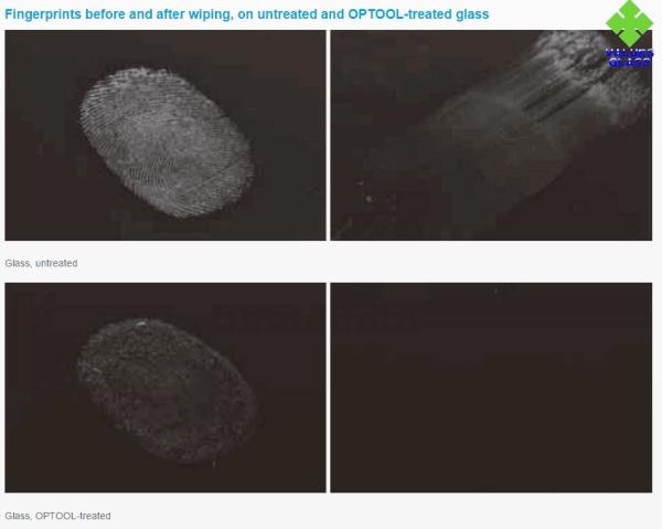 ナノの化学物質が塗られる容易なクリーニングの反指紋のガラスGAIMEN