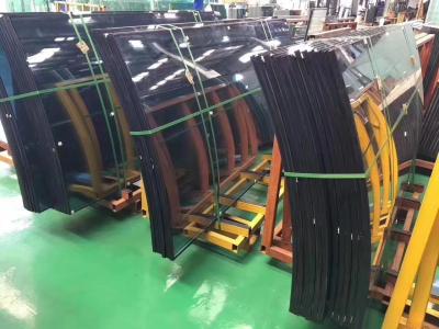 中国 優秀な熱絶縁材が付いている平らな、曲げられた絶縁されたガラス パネル 販売のため