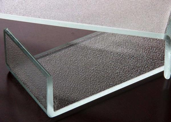 Light Transmission Ultra Clear U Shaped Glass For Curtain Wall