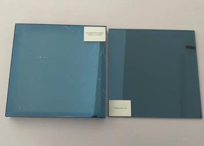 China 8mm Gekleurde Blauwe Polycarbonaat Gelamineerde schokbestendige Glasbladen Te koop