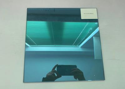 China 8mm Gekleurde Blauwe Polycarbonaat Gelamineerde schokbestendige Glasbladen Te koop