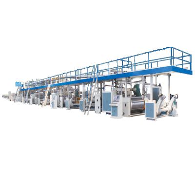 China Hot Sale 3Ply 5Ply High Speed ​​Corrugated Board Production Line CLOTHING Cardboard Board for sale
