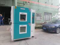 China 100L 250M3/H Water-Cooled Thermal Shock Test Chamber 2-Zone IEC68-2-14 for sale