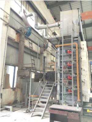 China 3000Pa Building Material Fire Tester And Structures Fire Resistance Test Furnace BS 476 Part for sale