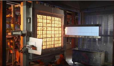 China 476-teilige 7 STRAHLUNGS-PLATTE Baumaterial-Feuer-Prüfvorrichtungs-Flammen-Oberflächen-Verbreitungs-Prüfvorrichtung BS: 850mm×850mm zu verkaufen