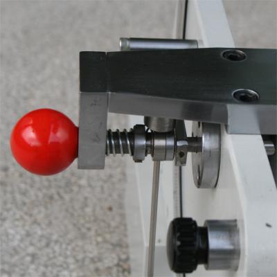 China Gummibeschlag-Flexibilitätsprüfmaschine Gummirebound-Tester mit Skala-Marke 1 mm Standard GB / T 1681 HZ-7006 zu verkaufen