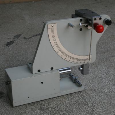 China Gummibeschlag-Flexibilitätsprüfmaschine Gummirebound-Tester mit Skala-Marke 1 mm Standard GB / T 1681 HZ-7006 zu verkaufen