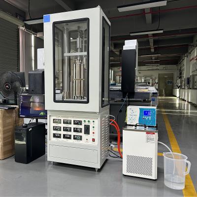 Κίνα Μηχανή δοκιμής θερμικής αγωγιμότητας για καουτσούκ Θερμικός πόλιος έλεγχος Περιοχή θερμοκρασίας Θερμοκρασία δωματίου -99,99°C Ακρίβεια δοκιμής 3% προς πώληση