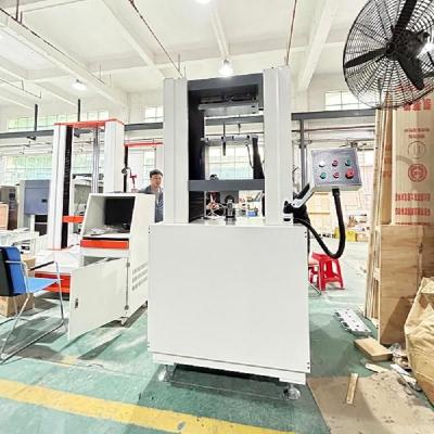 China Equipo de prueba universal Máquina de prueba de fatiga de resorte de gas computarizada 10T Carga máxima 50-300mm/min Velocidad sin pasos en venta