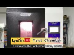 Platinum Resistance Pt100ohm/Mv Sensor Xenon Test Chamber IEC 68-2-9