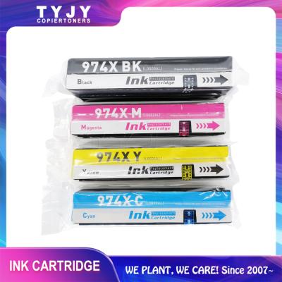 China Ink Cartridge HP 974X for HP PageWide Pro 452dw 477dw 552dw 577dw Printer PageWide Managed P55250dw P57750dw for sale