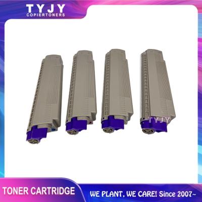 China Toner Cartridge for Okidata C831, C841, MC873 Laserjet Color Printer Toner Kit 44844511, 44844510 , 44844509, 44844512 Office Supplies for sale