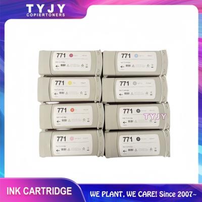 China Ink Cartridge for HP DESIGNJET Z6200 Z6600 Z6610 Z6800 Z6810 Printer Color Ink Tank 771 B6Y07A B6Y08A B6Y09A B6Y10A B6Y11A B6Y12A B6Y13A B6Y14A for sale