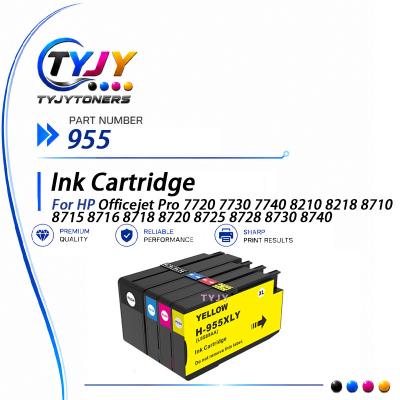 China 955 Ink Cartridge for HP Officejet Pro 7720 7730 7740 8210 8218 8710 8715 Printer for sale