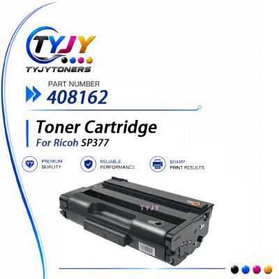China High Yield Toner Cartridge 408162 for Ricoh SP377 Printer Spare Parts for sale