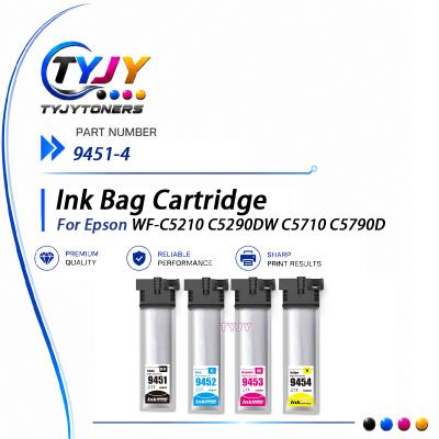 China Smooth Output Vivid Color Compatible Epson 9451-4 Ink Bag Cartridge For WF-C5210 C5290DW C5710 C5790D Printer for sale