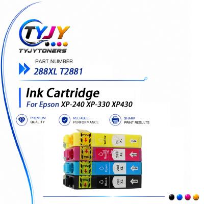 China High Yield Vivid Color Epson 288XL T2881 Ink Cartridge For XP-240 XP-330 XP430 Printer for sale