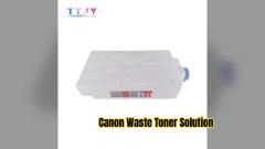 Canon Waste Toner Bottle Replacement Guide