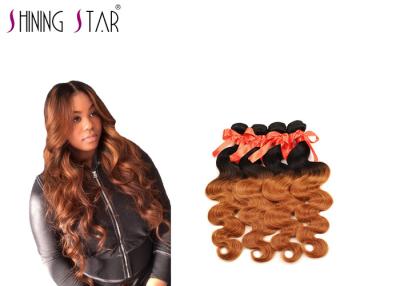 China 4 Bundles 100 Body Wave Human Hair Blonde  #1B30 Color Enough Stock for sale